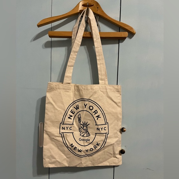 google | Bags | Google New York Campus Statue Of Liberty Canvas Tote ...